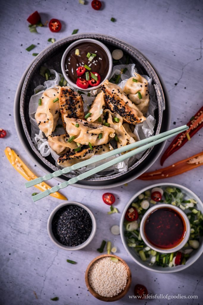 Gyoza Dumplings Mit Gemüsefüllung Vegan Life Is Full Of Goodies