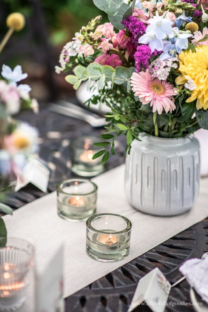 Gartenparty - zwar ohne Gäste, dafür aber als Shooting | Life Is Full ...