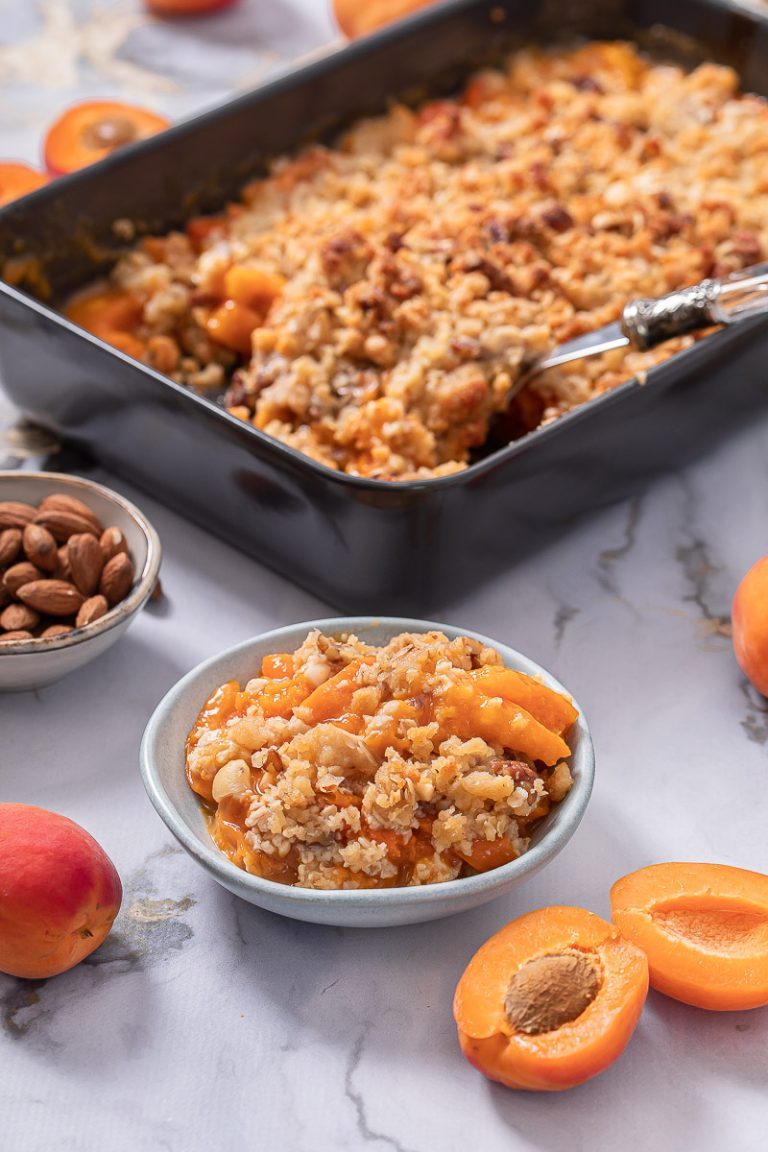 Gesunder Aprikosen Crumble | Life Is Full Of Goodies