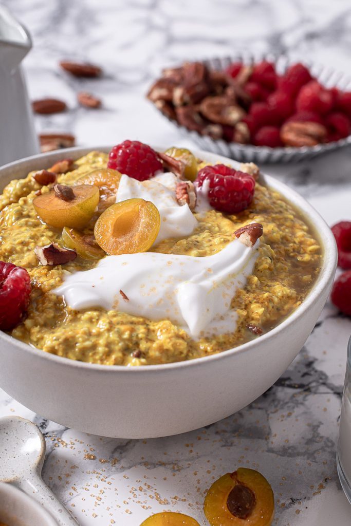 Golden Milk Overnight Oats | Life Is Full Of Goodies