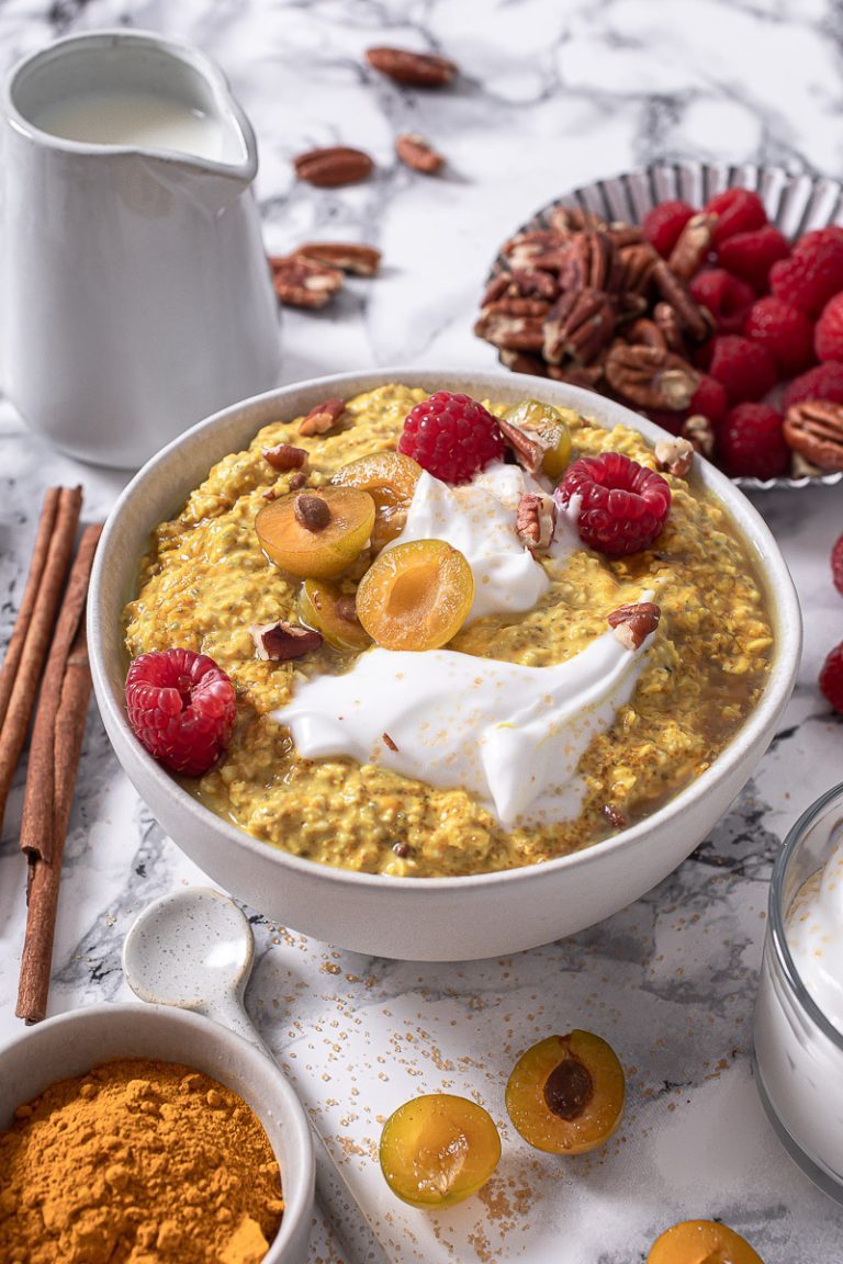 Golden Milk Overnight Oats | Life Is Full Of Goodies