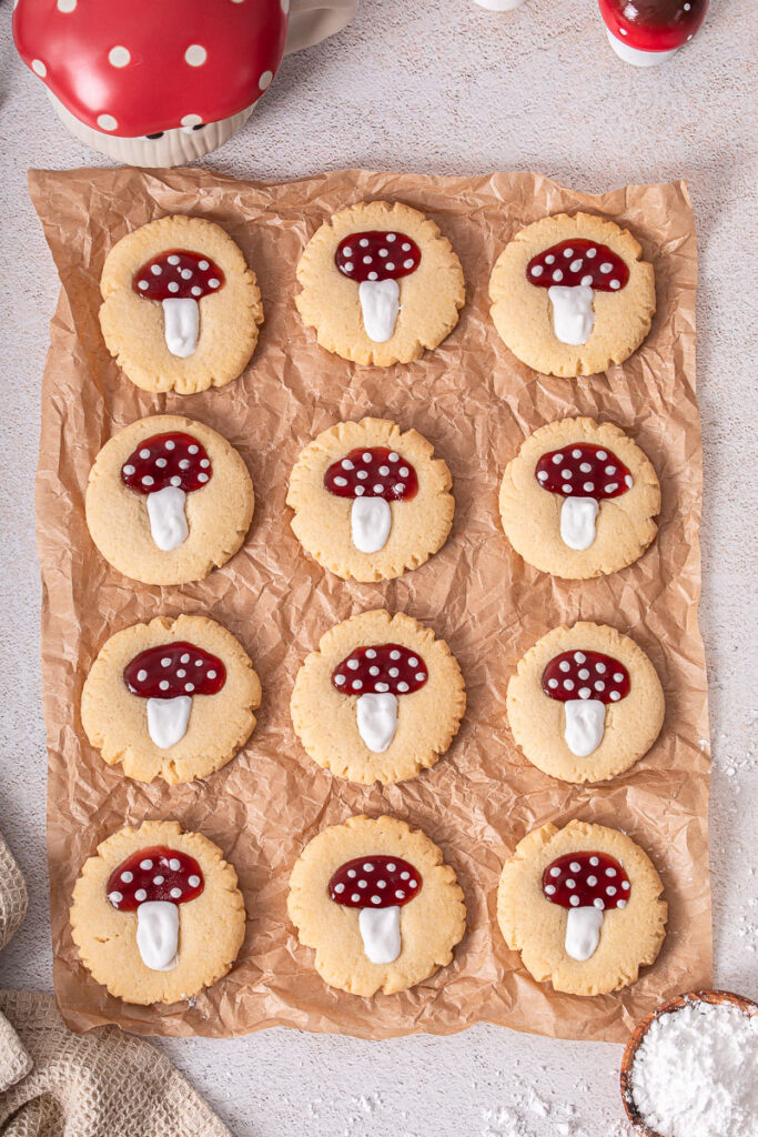 Pilzkekse – herbstliche Kekse aus nicht klebendem Plätzchenteig | Life ...